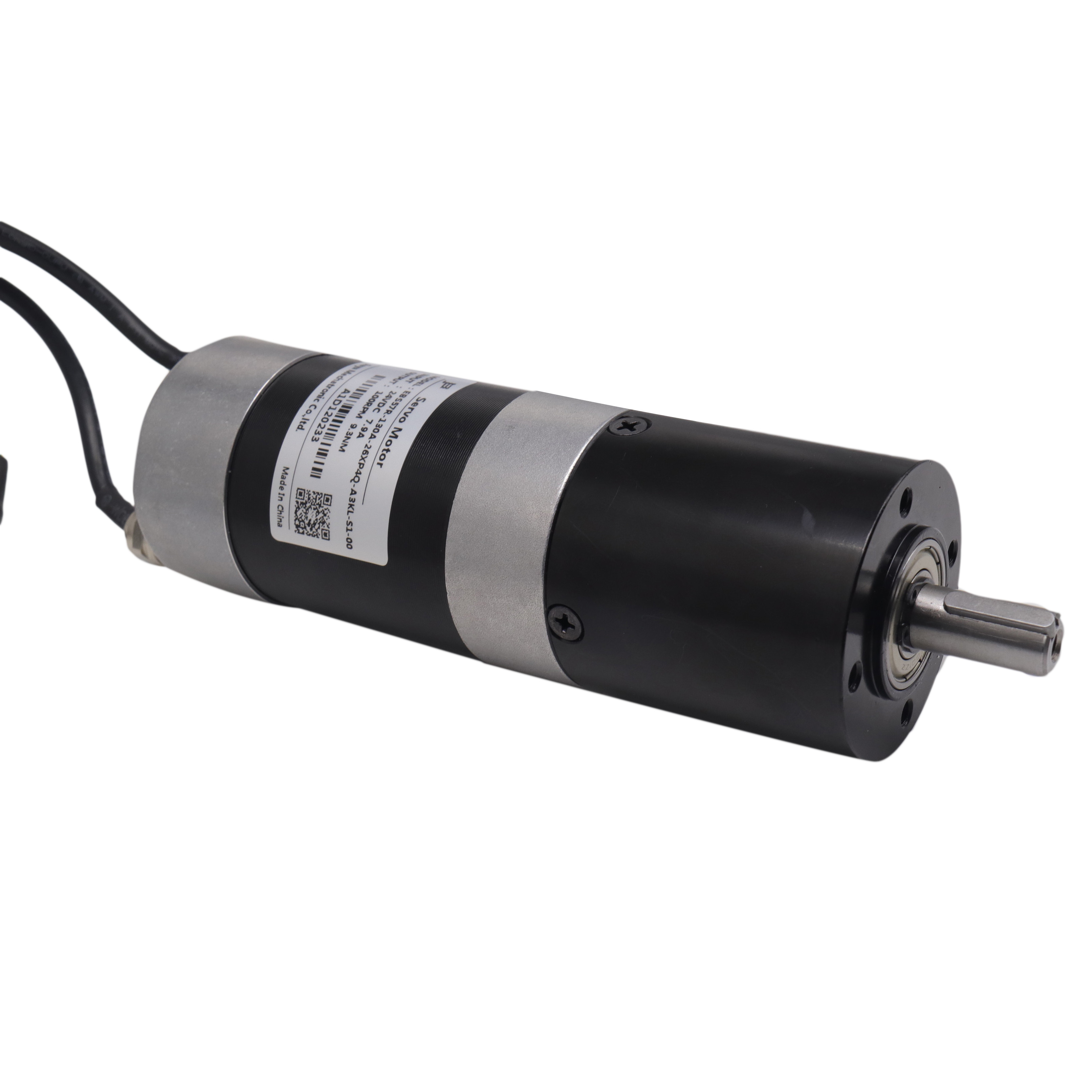 DC 세르보 모터 출력 속도 100rpm 9.3Nm 130 와트 세르보 모터